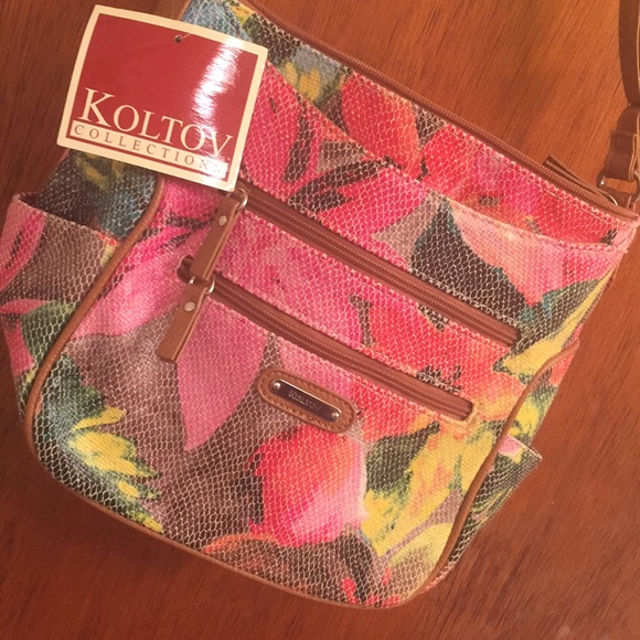Koltov | Bags | Koltov Collections Floral Jungle Handbag | Poshmark